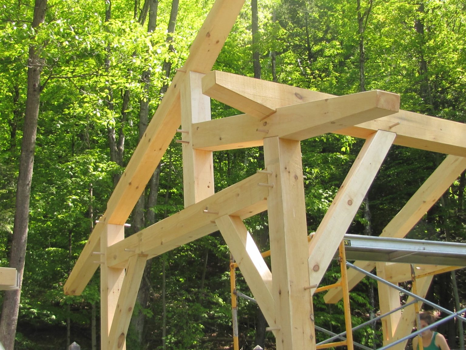 Timber Frame Workshop and Shed