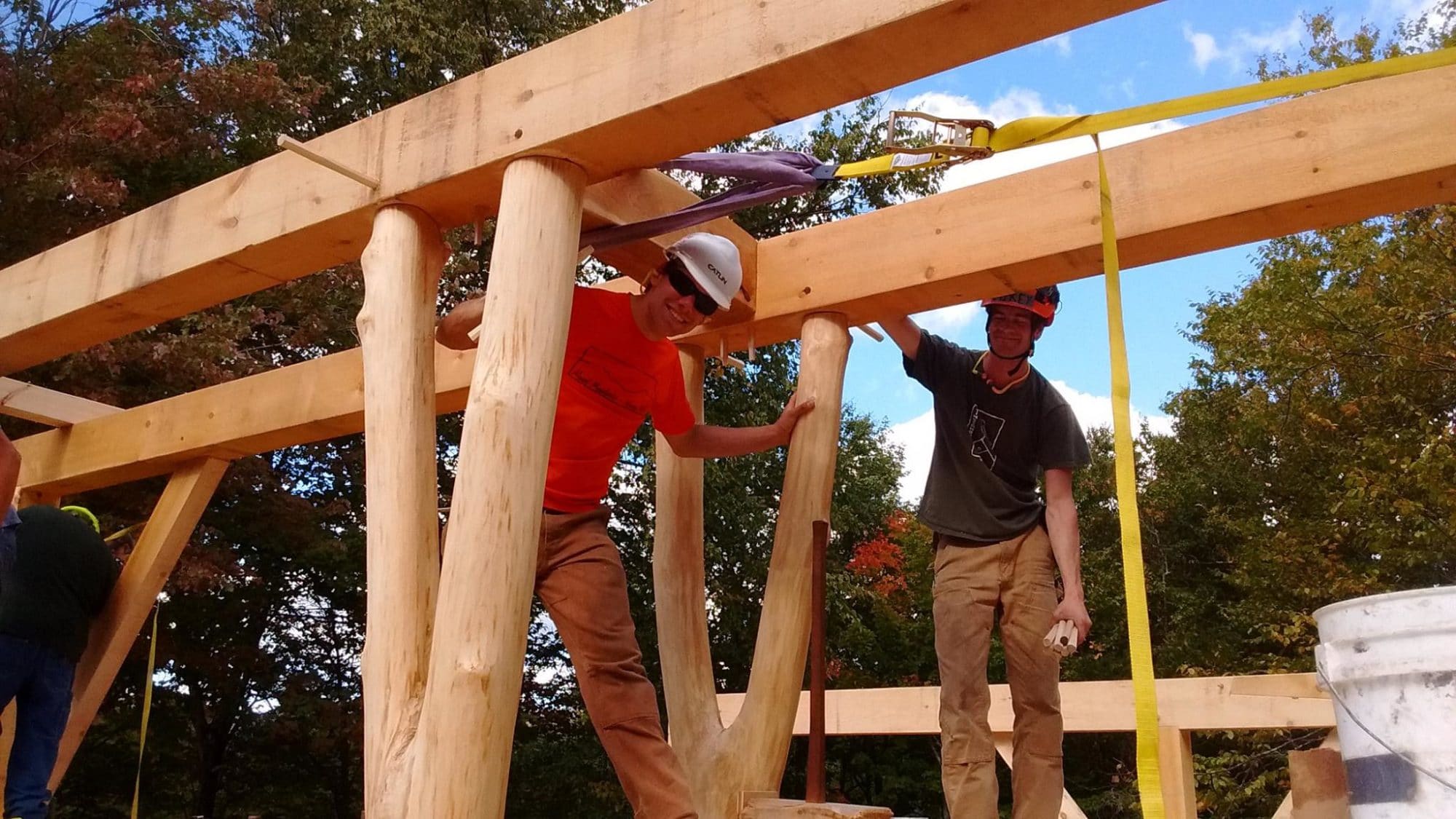 Timber Frame Barn and Garage in the Green Mountains