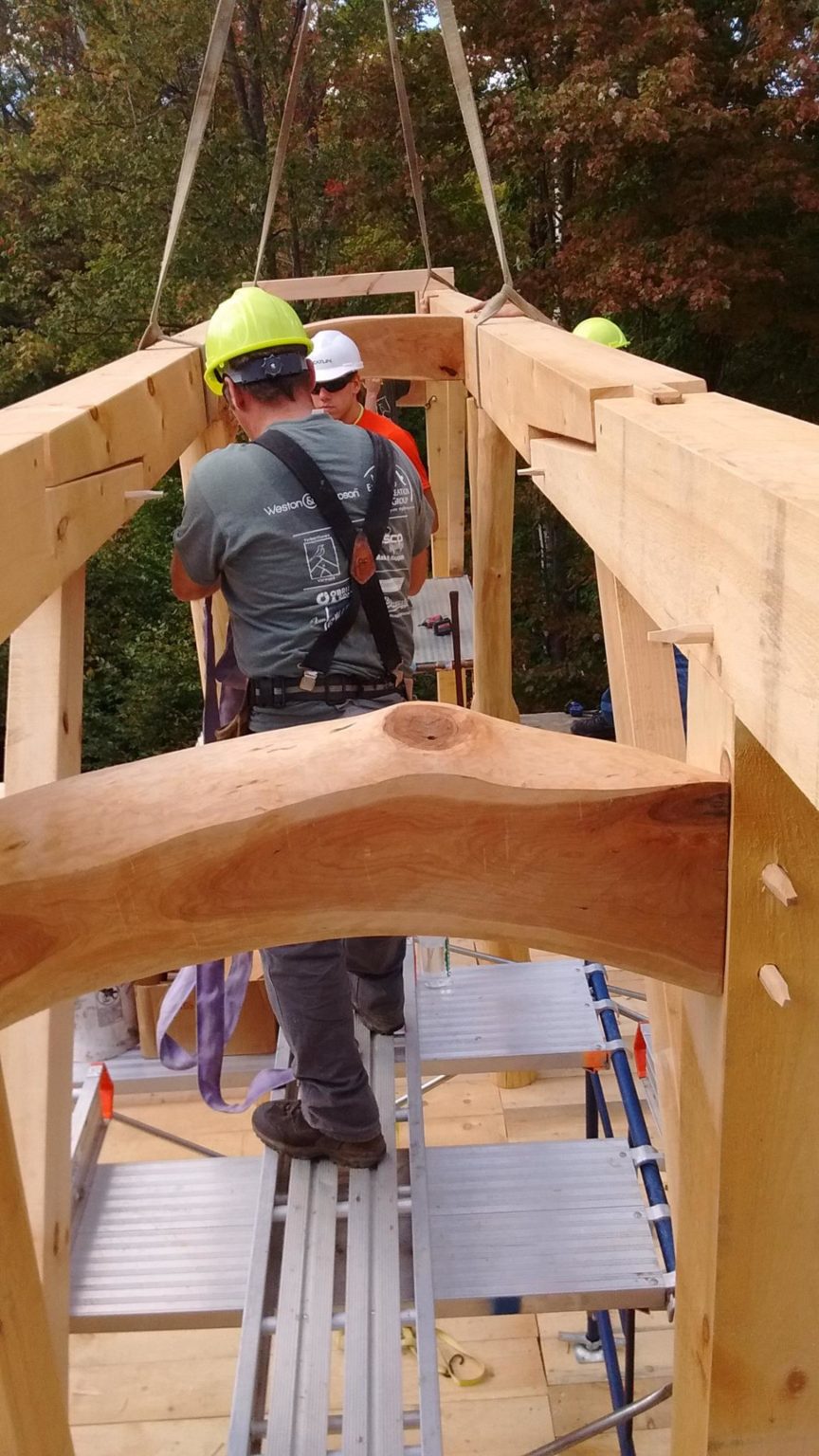 Timber Frame Barn and Garage in the Green Mountains