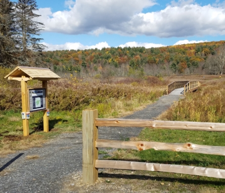 Classic Trailhead Kiosk: A Timber Frame Sign Board