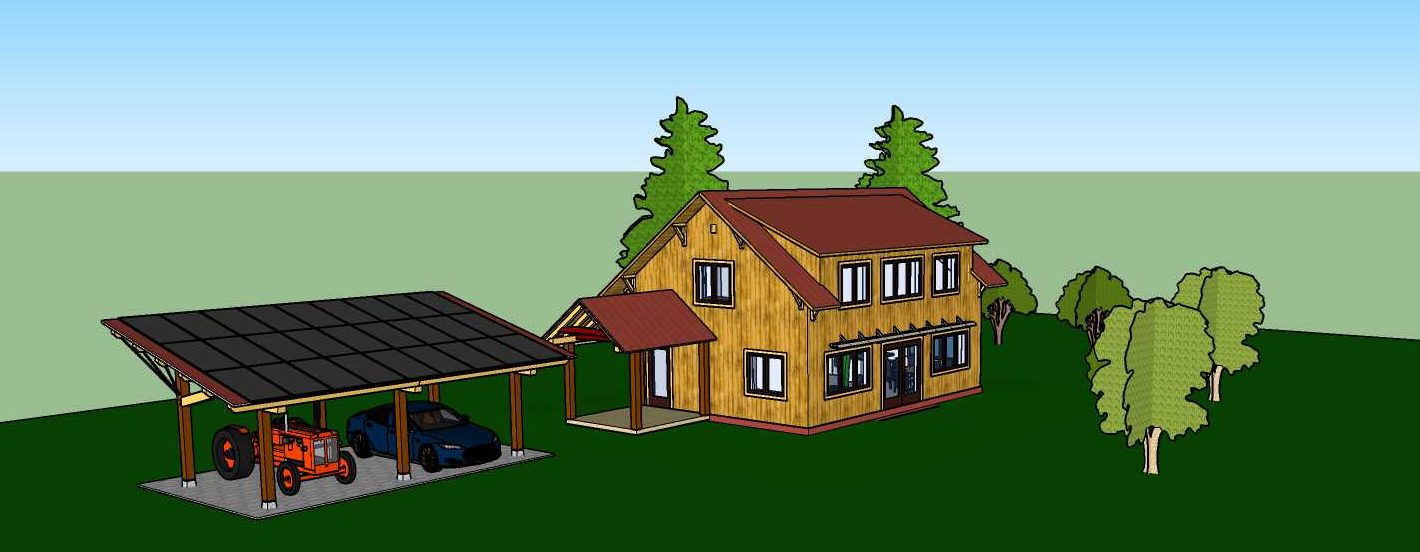 Passive Solar Timber Frame Cabin Passive Solar Designed Super